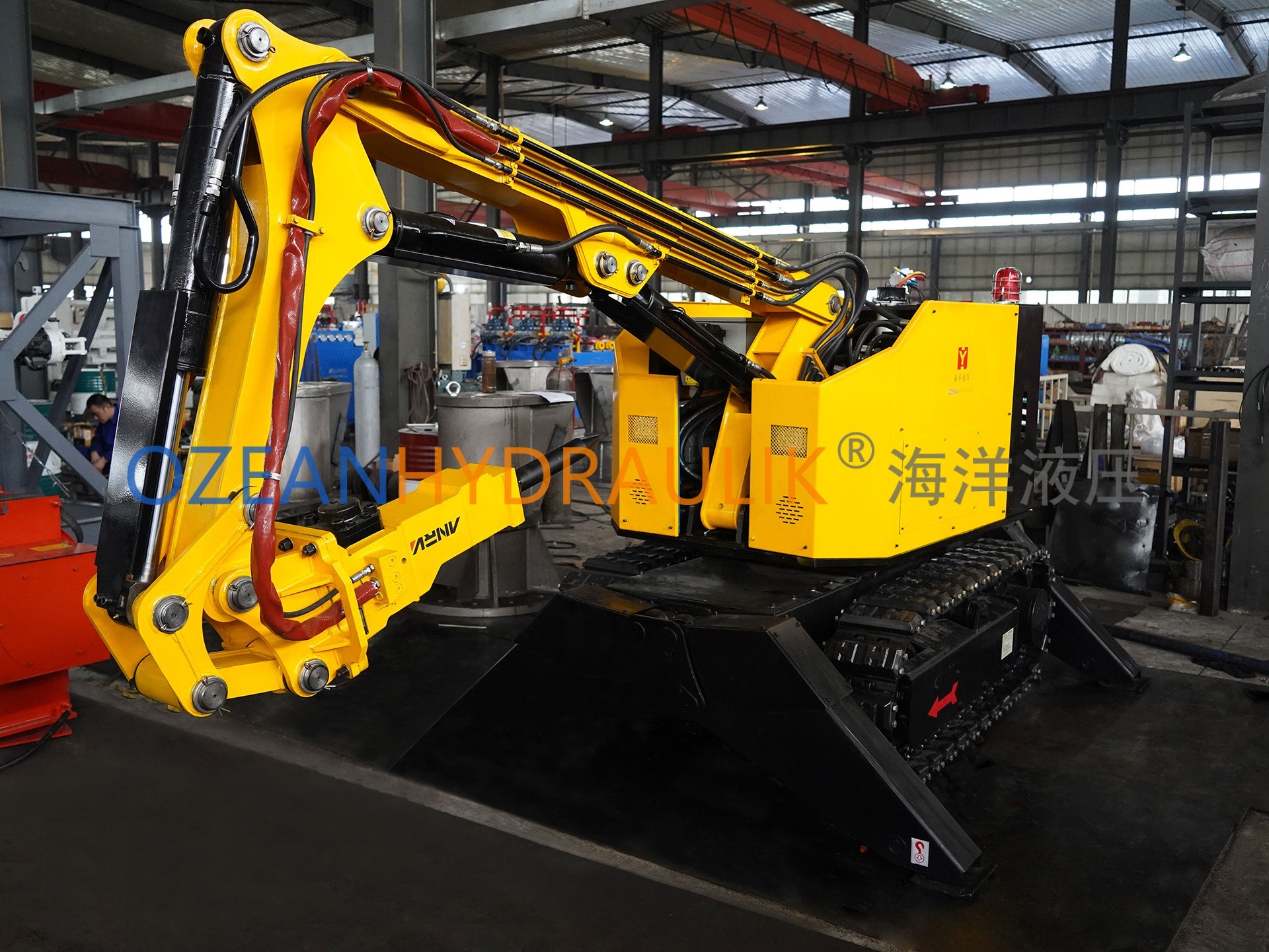 Tundish Deslagging Machine – OCEAN HYDRAULIC GROUP
