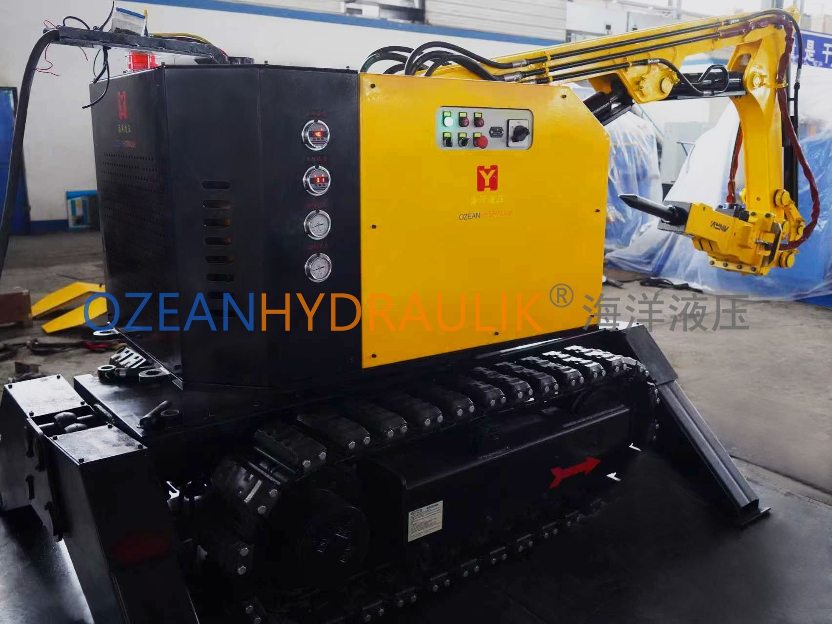 Tundish Deslagging Machine – OCEAN HYDRAULIC GROUP