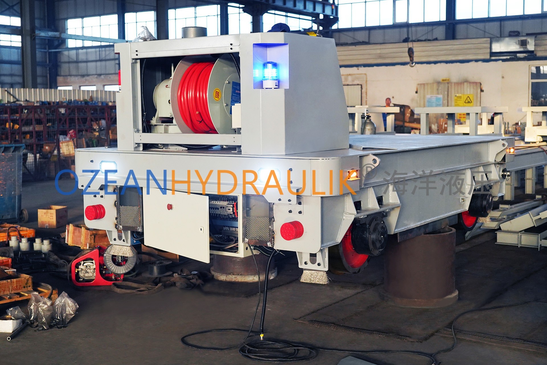 Low-voltage Power-feed Rail Haulage System – OCEAN HYDRAULIC GROUP